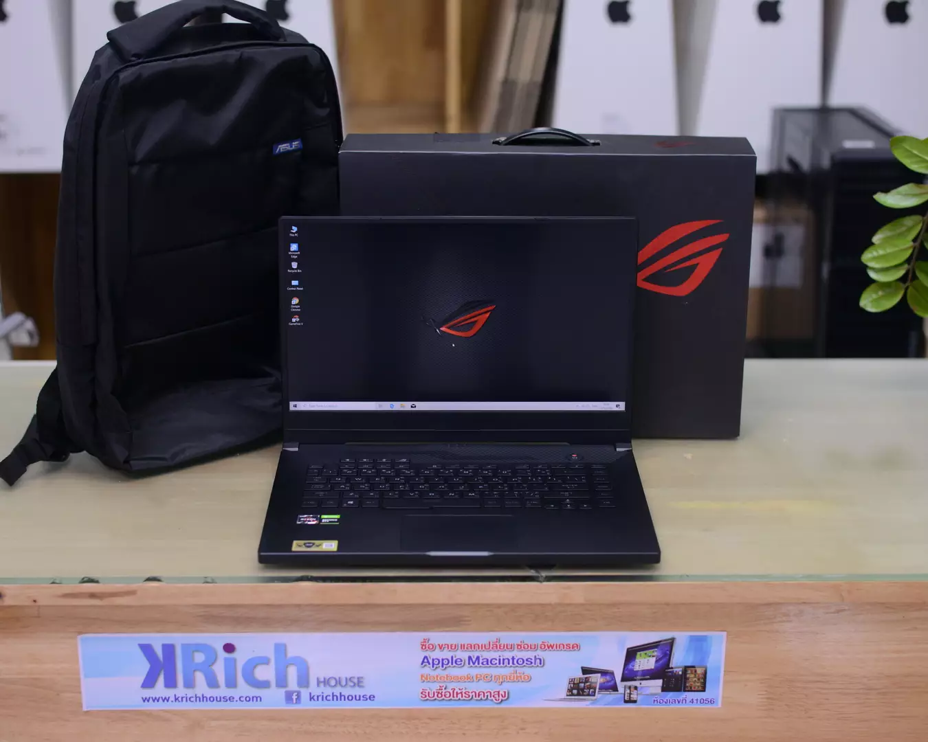 Asus ROG ZEPHYRUS GA502DU-AL005T / 4-Core R7-3750H 2.3 GHz RAM 16GB SSD ...