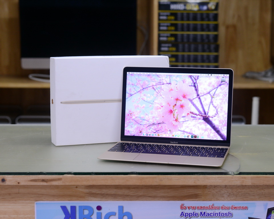 MacBook Retina 12-inch Core i7 1.4GHz. RAM 8GB. SSD 256GB. Gold 2017 ...