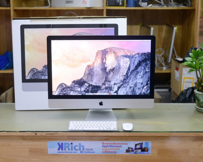 iMac 27″ Mid 2015 5K i5 3.3GHz RAM 8GB SSD 500GB AMD Radeon R9 M290 ...