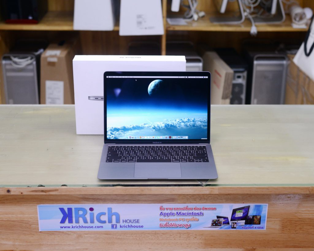 MacBook Air Retina 13-inch 2018 (Space Gray) / Core i5 1.6GHz RAM 8GB SSD 128GB UHD 617(1.5GB ...