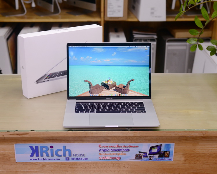 MacBook Pro 15-inch 2018 (Silver) 6-Core i7 2.2GHz RAM 16GB SSD 256GB ...