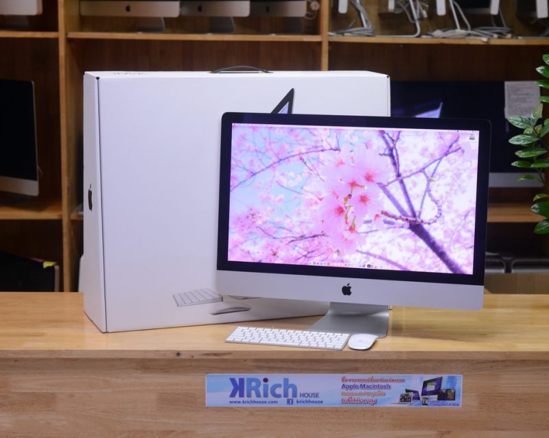iMac 27-inch Retina 5K Quad-Core i5 3.2GHz. RAM 8GB. HDD 1TB. VGA AMD ...