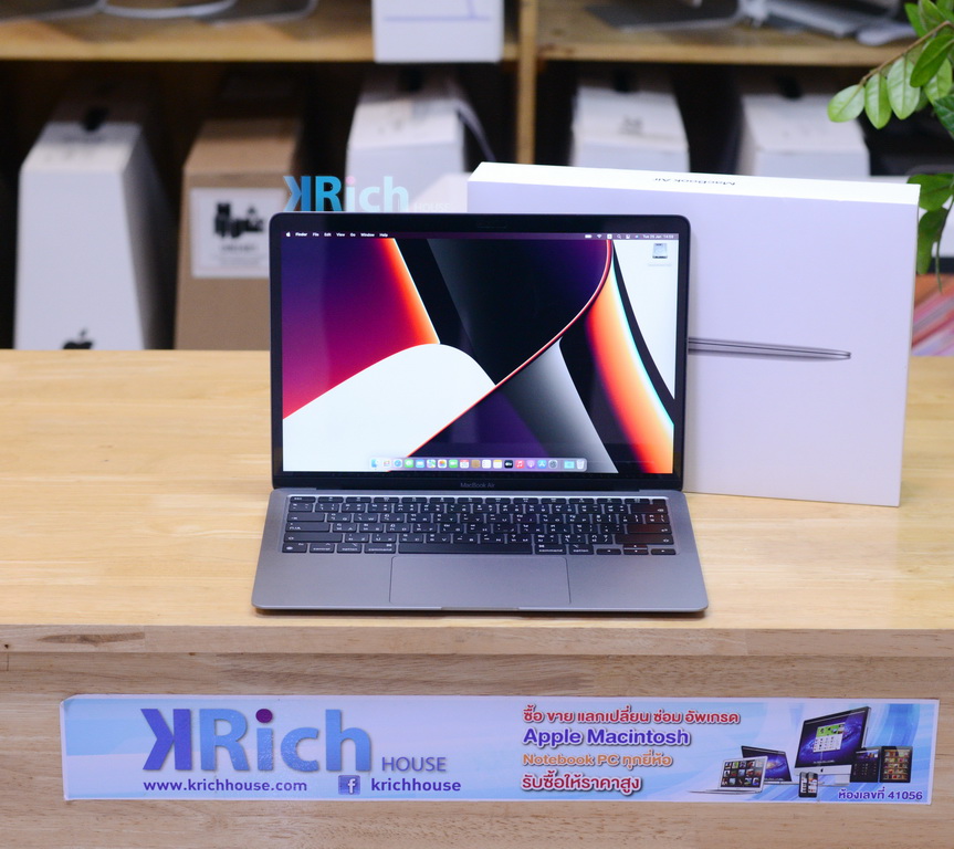 MacBook Air 13-inch 2020 M1 ( Space Gray ) 8-Core GPU 8-Core/ RAM 8GB ...