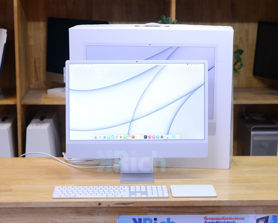 CTO – iMac Retina 4.5K 24-inch 2021( Silver ) M1(8-Core) / 7-Core GPU ...