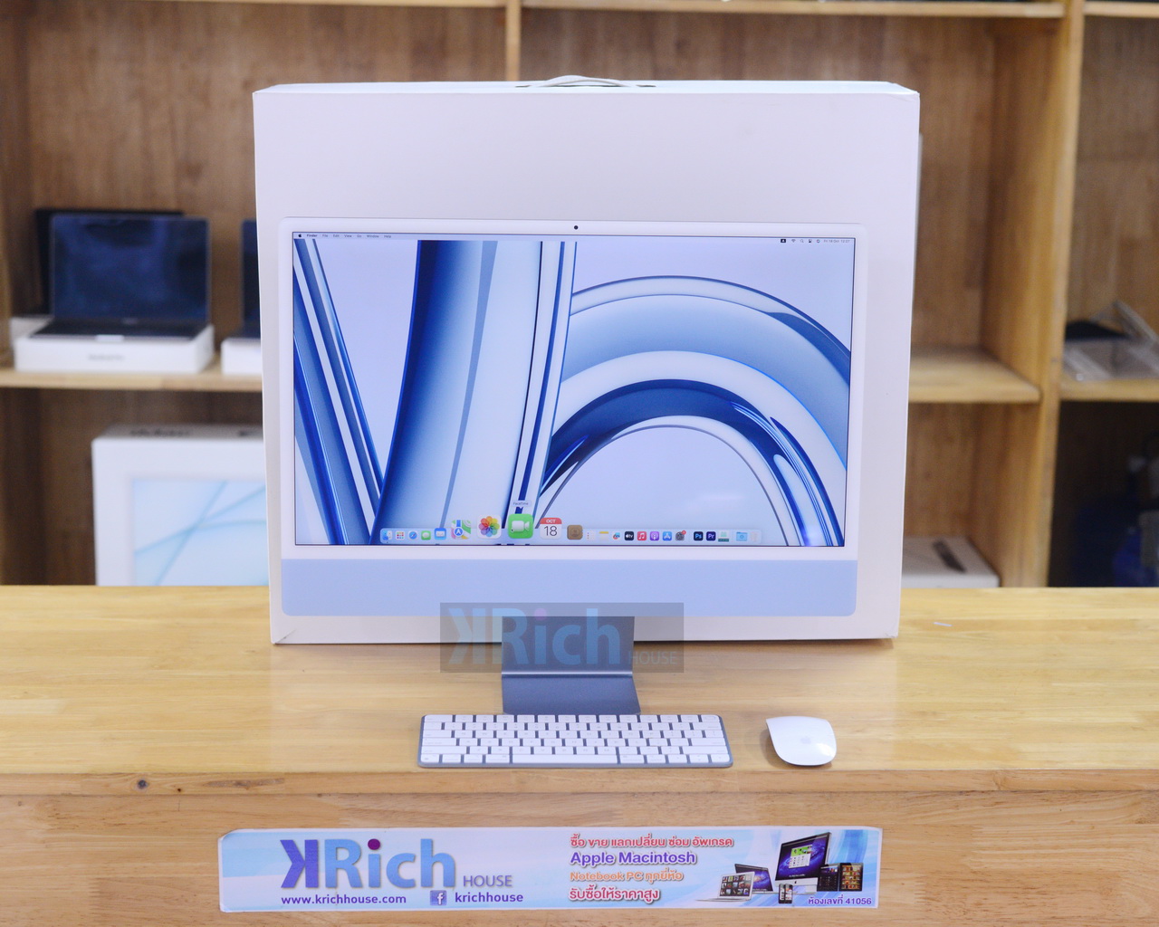 Imac Retina 4 5k 24 Inch 2021 Apple M1 8 Core Gpu 8 Core Ram 8gb Ssd